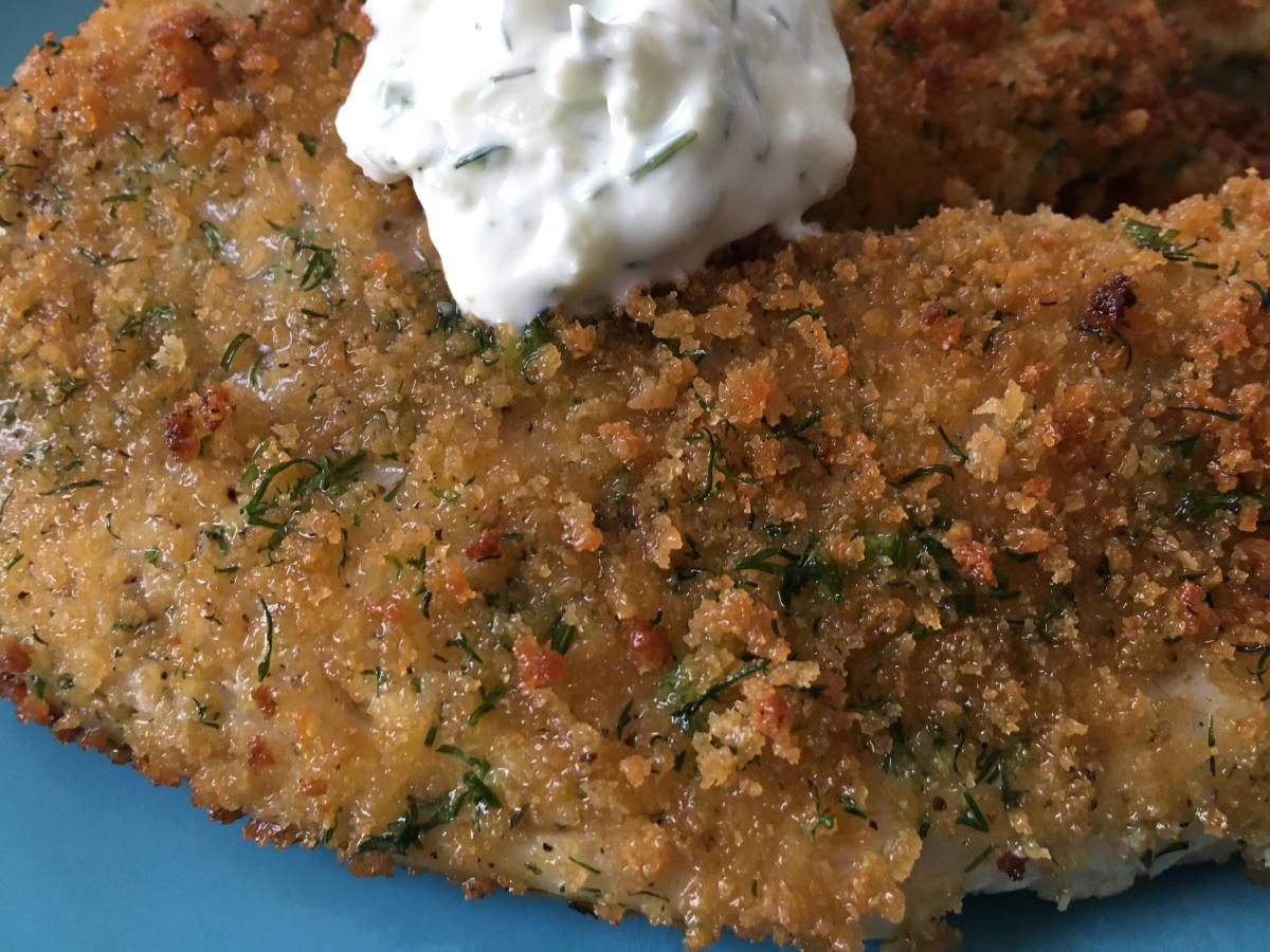 Pan-Fried Panko-Crusted Tilapia – The Weal Meal